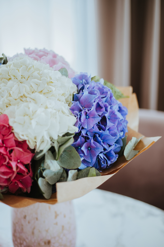 Kytica kvetov - Sweet farebné hortenzie | KVETY.sk