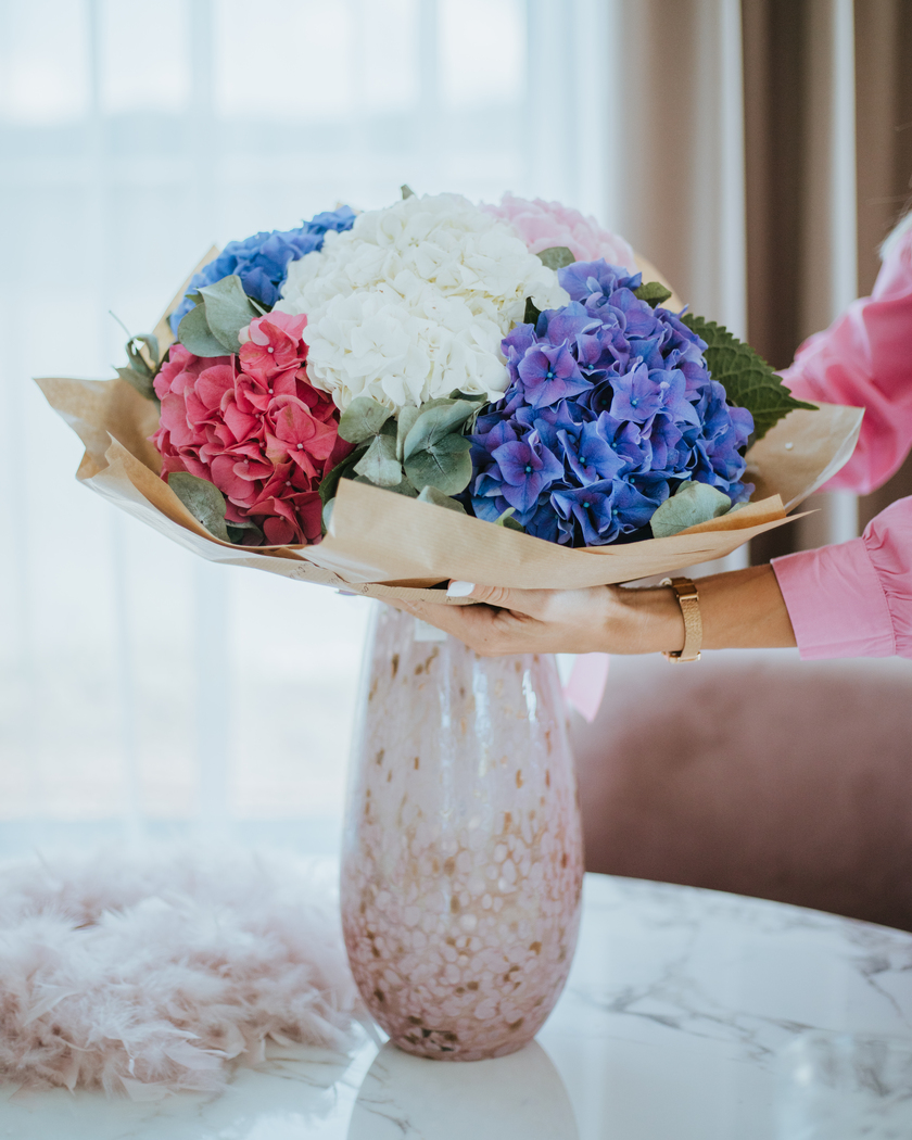 Kytica kvetov - Sweet farebné hortenzie | KVETY.sk